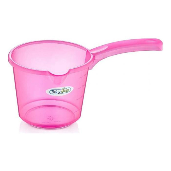 BabyJem Bokal za Kupanje Bebe – Pink Transparent 92-23326