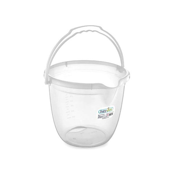 BabyJem Kofica za Kupanje Bebe – White Transparent 92-33318