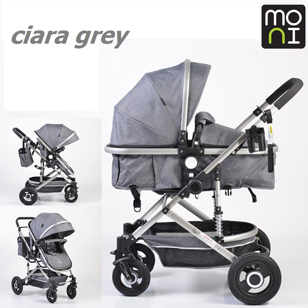 Cangaroo Kombinovana Kolica za bebe Ciara Grey 2020 CAN5178