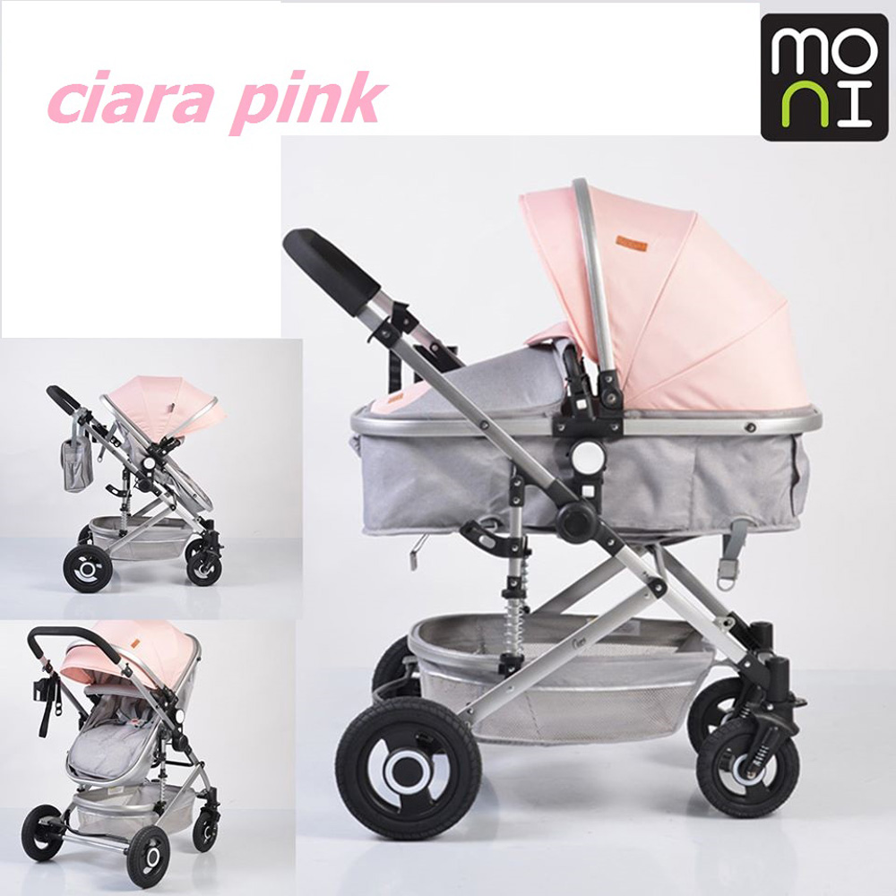 Cangaroo Kombinovana Kolica za bebe Ciara Pink 2020 CAN5192