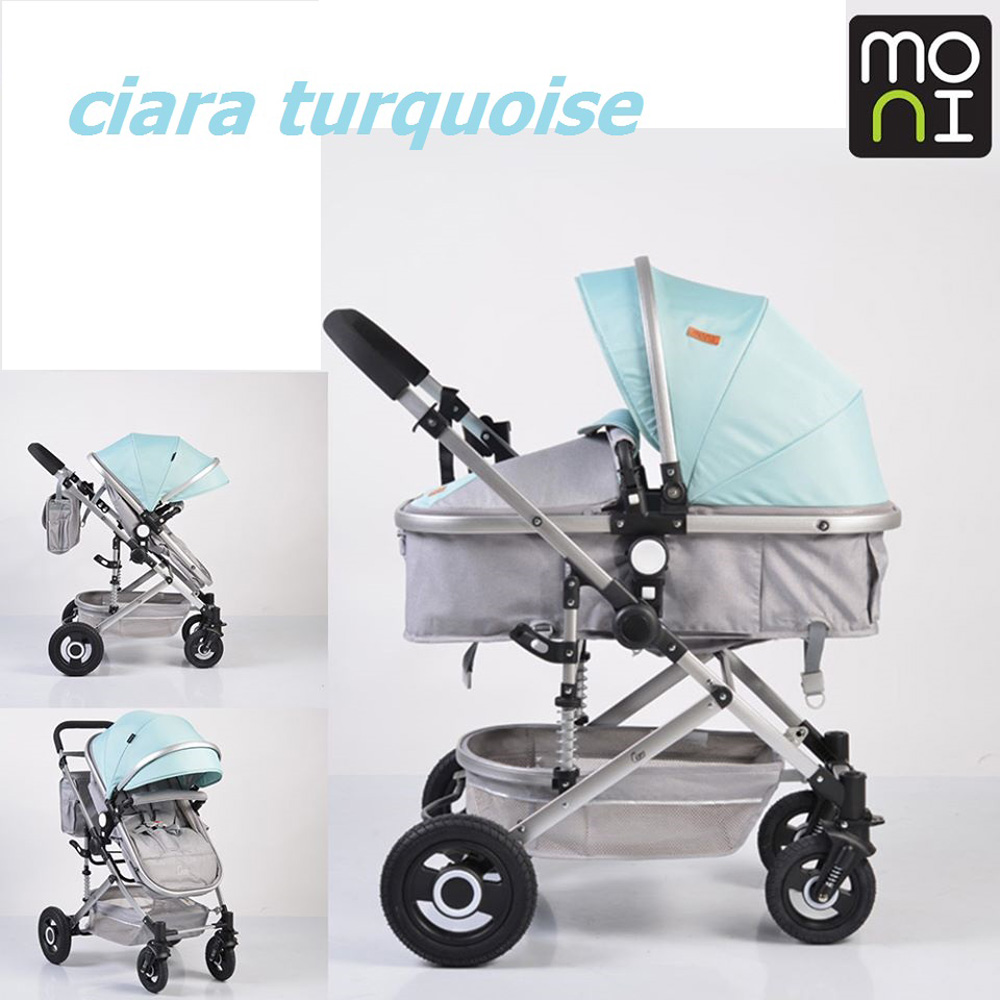 Cangaroo Kombinovana Kolica za bebe Ciara Turquoise 2020 CAN5185