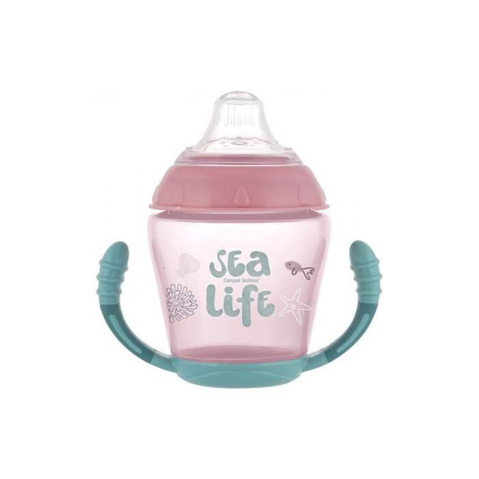 Canpol Baby Non Spill Šolja sa Ručkama “Sea Life” 56/501_pin