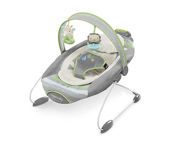 Kids II Ležaljka Ingenuity Smart Bounce Automatic Bouncer – Vesper SKU10525