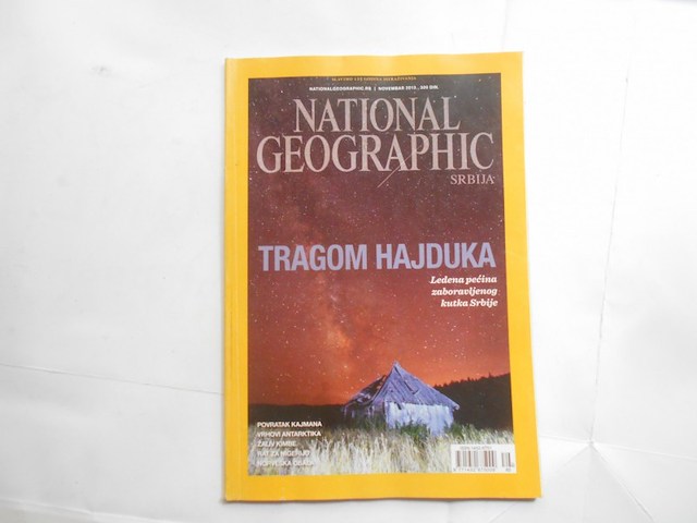 National geographic Srbija br.85nov.2013 Tragom hajduka