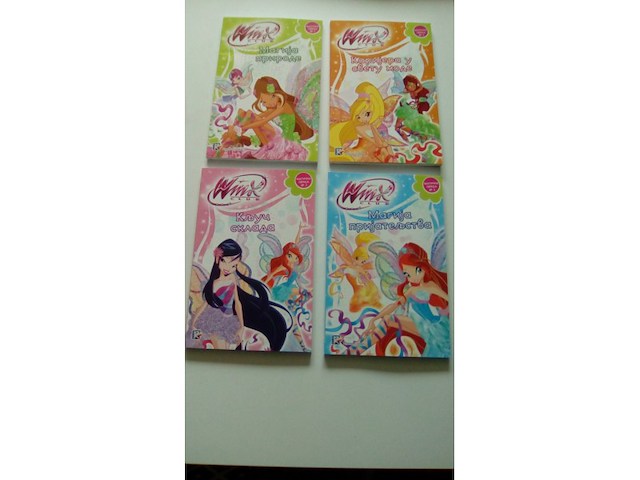 Winx club Magična serija komplet 1-4