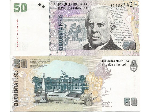 Argentina 50 pesos 2003. UNC