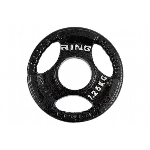 Ring Olimpijski tegovi liveni sa hvatom 1×1,25kg RX PL14-1,25