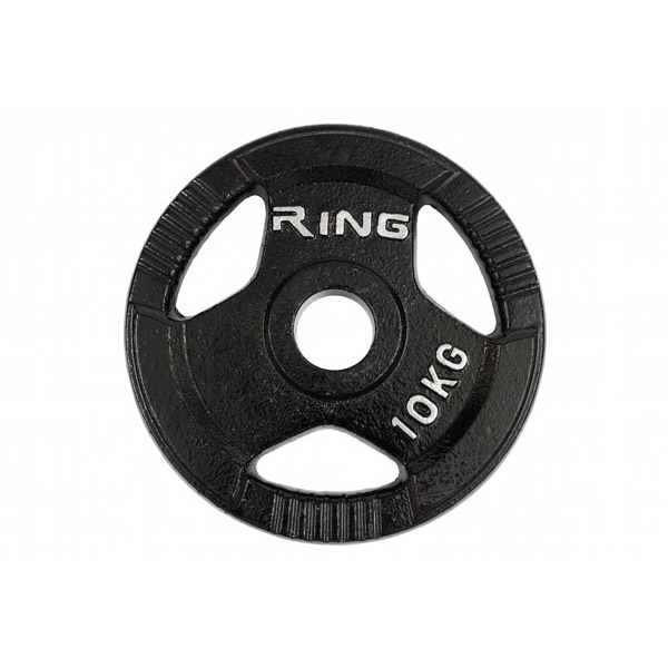 Ring Olimpijski tegovi liveni sa hvatom 1x10kg RX PL14-10