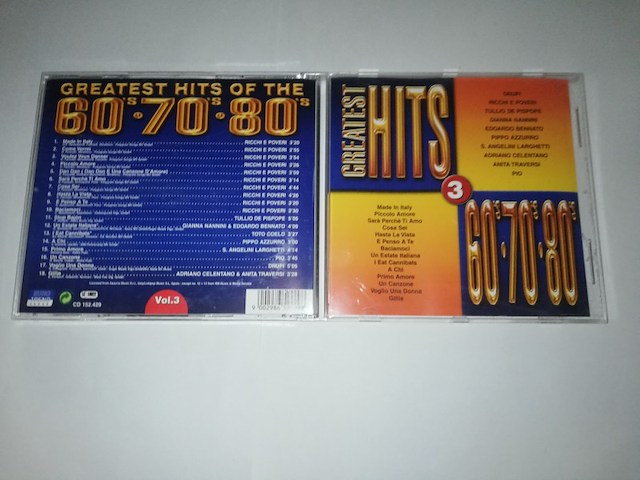 greatest hits 60-70-80 vol.3