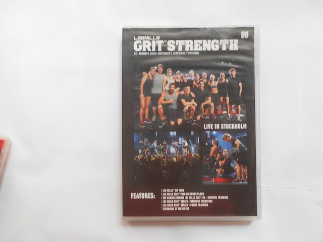 Les mills release no 08 .Grit strenght, Live in Stockh
