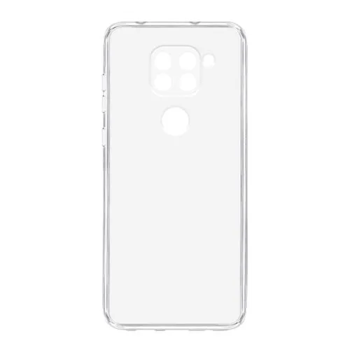 Futrola - maska ultra tanki PROTECT silikon za Xiaomi Redmi Note 9 providna (bela) (MS)