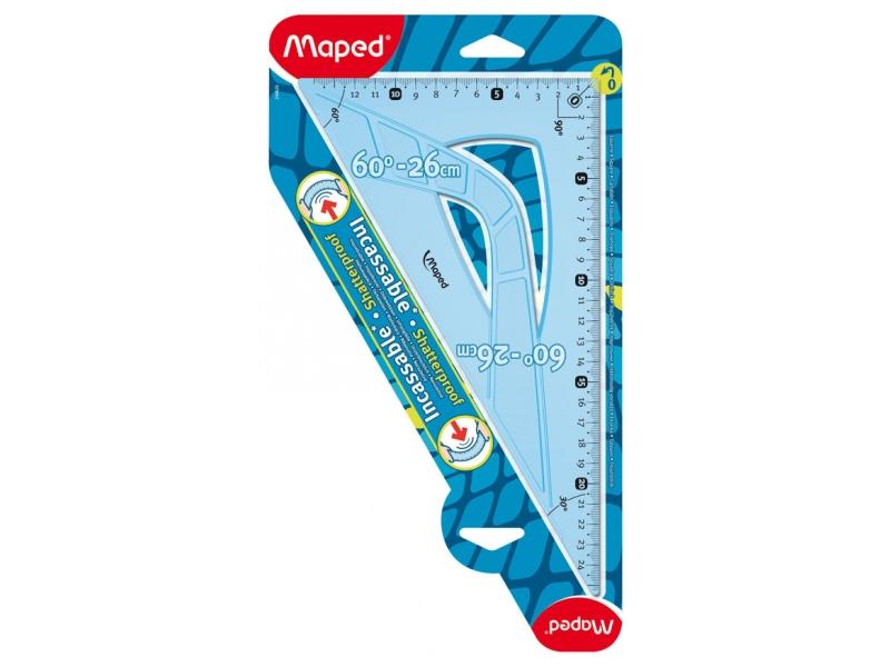 Trougao 26cm 60° Flex Maped