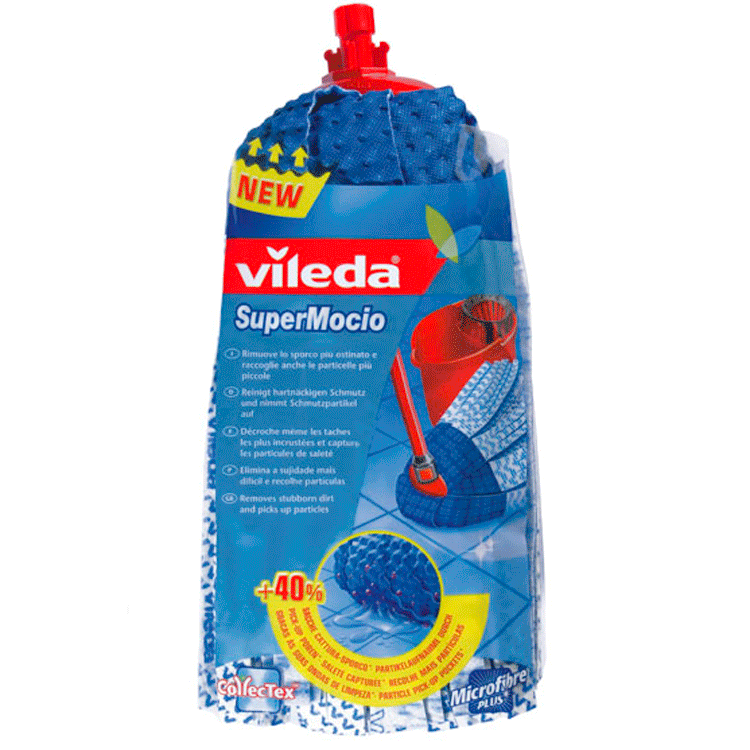 Brisač poda rezerva Vileda plava