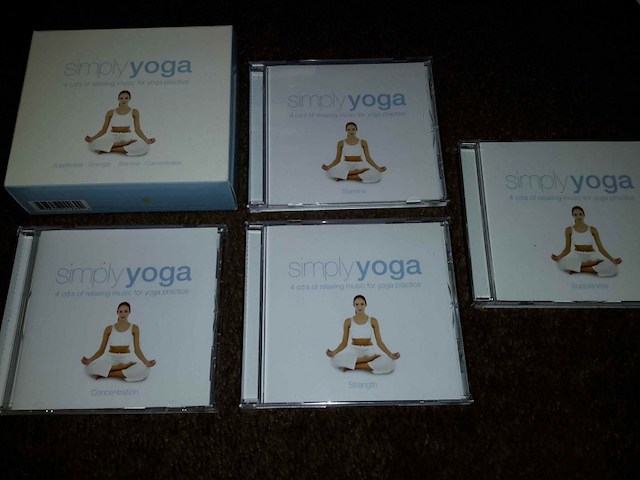 Simply yoga 4CDa , ORIGINAL