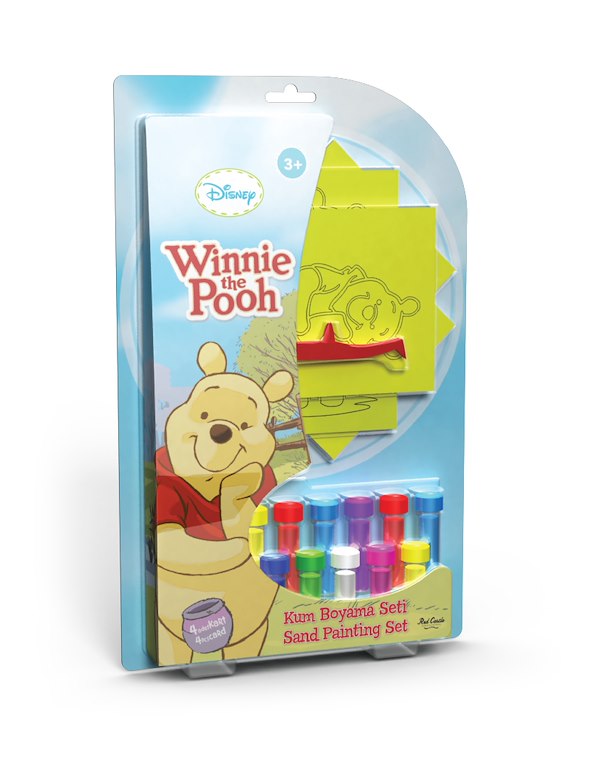 Kreativni set pesak Winnie the pooh 254840