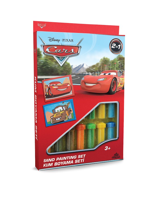 Kreativan set pesak Cars 253287