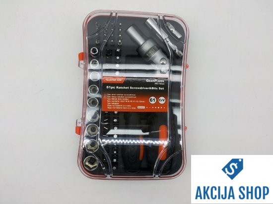 61 Ratchet Screwdriver alat set