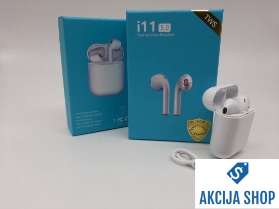 Bluetooth slusalice i11 5.0/ Slušalice i11 5.0 tws-