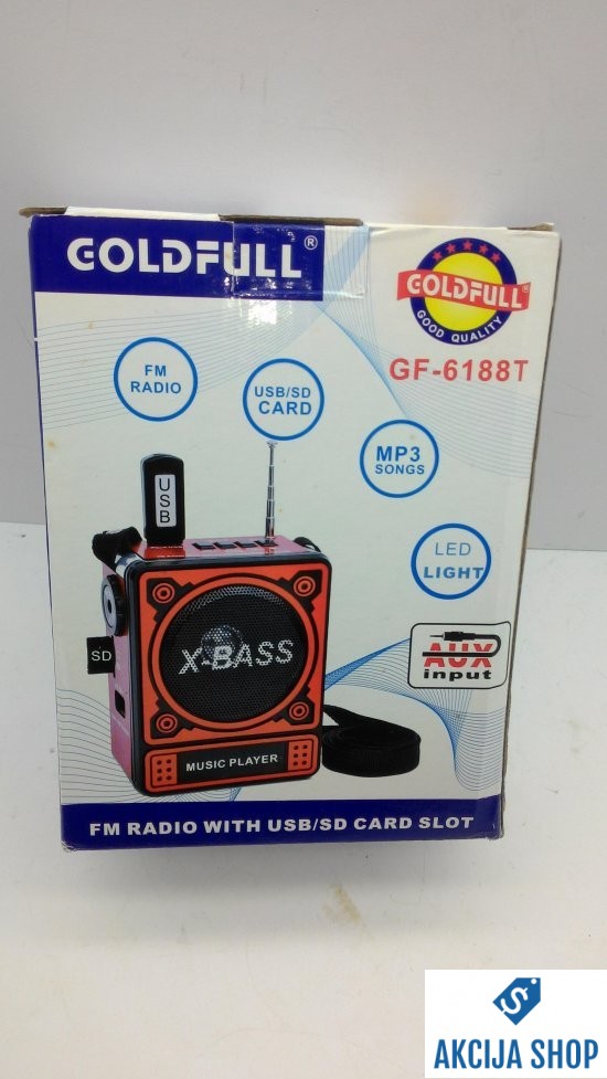GF-6138T Zvučnik radio MP3/SD card -Zvučnik radio MP3