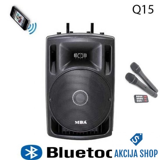 MBA F-15A zvučnik 150w sa akumulatorom zvučnik 150w sa akumu