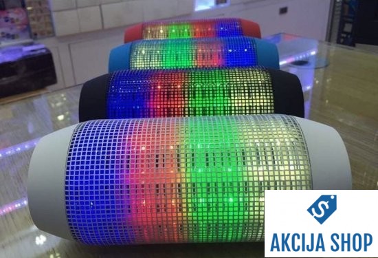 PULSE LED Bluetooth zvucnik CRNI