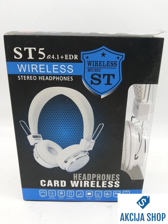 Slušalice ST5 bluetooth/mp3/sd card -Bežične slušalice