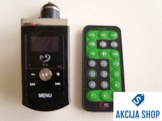 Mp3/fm transmiter sa daljinskim-