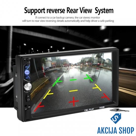 Multimedia Slim 7inc +parking kamera+mirror link-multimedia