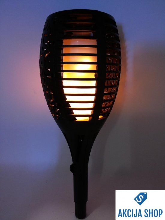 LED Lampa solarna/Senzor PVC -Baštenska Lampa
