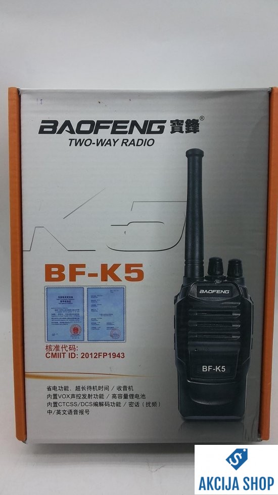 Baofeng BF-K5 UHF Radio stanica -Baofeng BF-K5