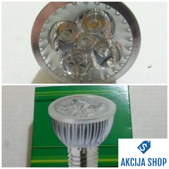 LED sijalica 5X1W E27, E14 3200K