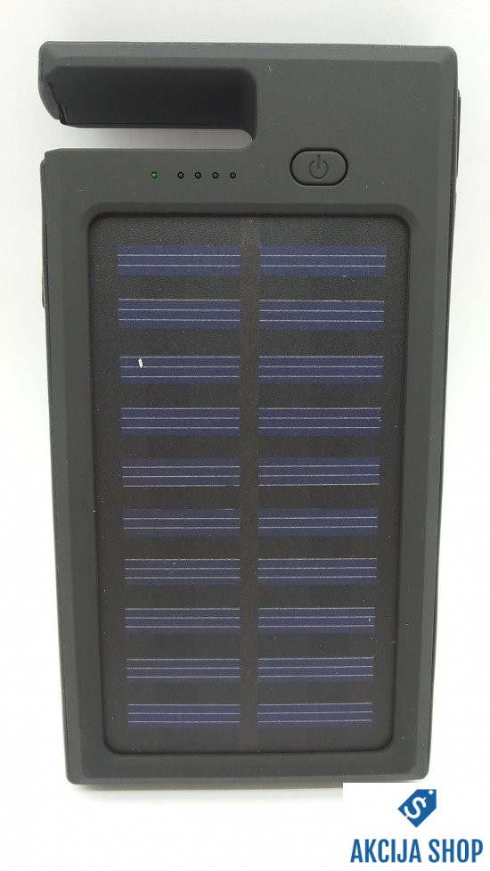 Solarna Power Bank Baterija 30000mAh Led svetlo -Baterij