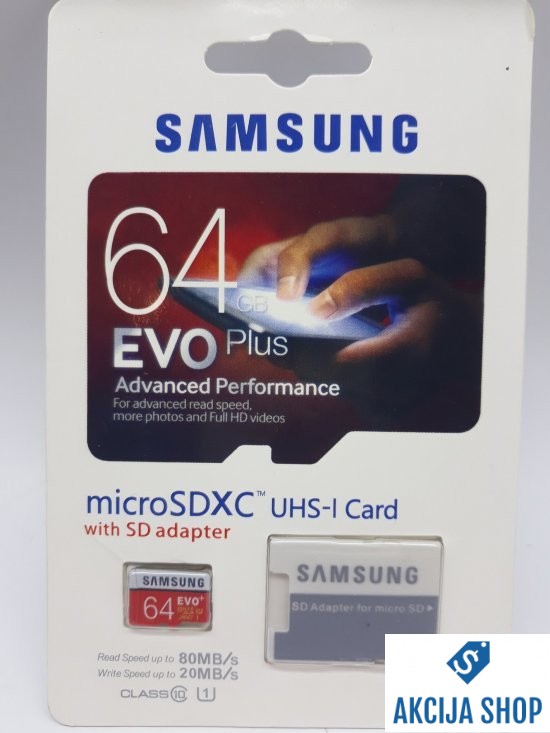 MicroSD kartica sa adapterom — MicroSD