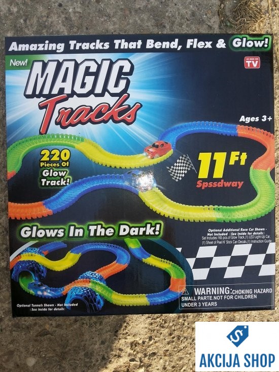 Magična staza 220 delova – set za decu Magic Tracks