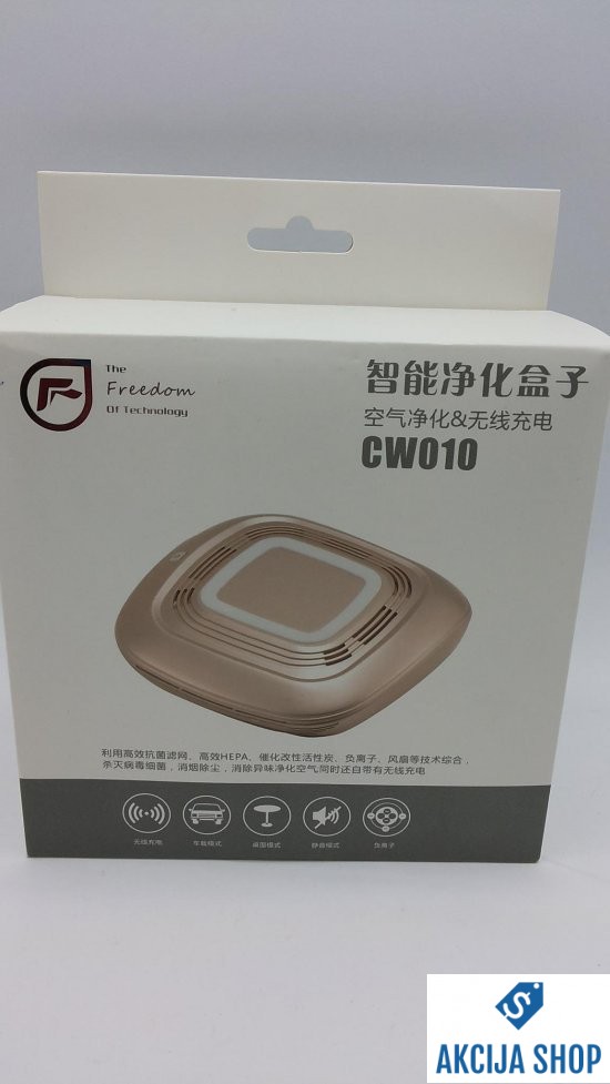 Bežični punjač (Wireless Charger) QI Standard/Osveživač