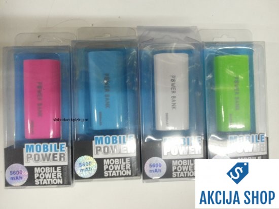 POWER BANK eksterna Baterija jačine 5600