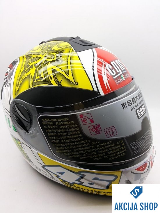 Kaciga Valentino Rossi 46 -Kaciga VR46 replika
