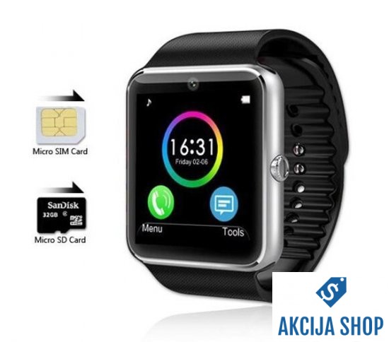 Sat Smart WatchSat GT08 Telefon Sat SIM-Kamera Sat -AKCIJA