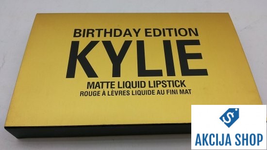 Kylie BIRTHDAY EDITION mat sjaj za usta-mat sjaj