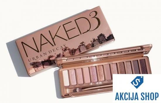 NAKED 3 paleta od 12 senki –