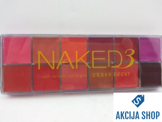 Naked 3 Paleta Ruzeva