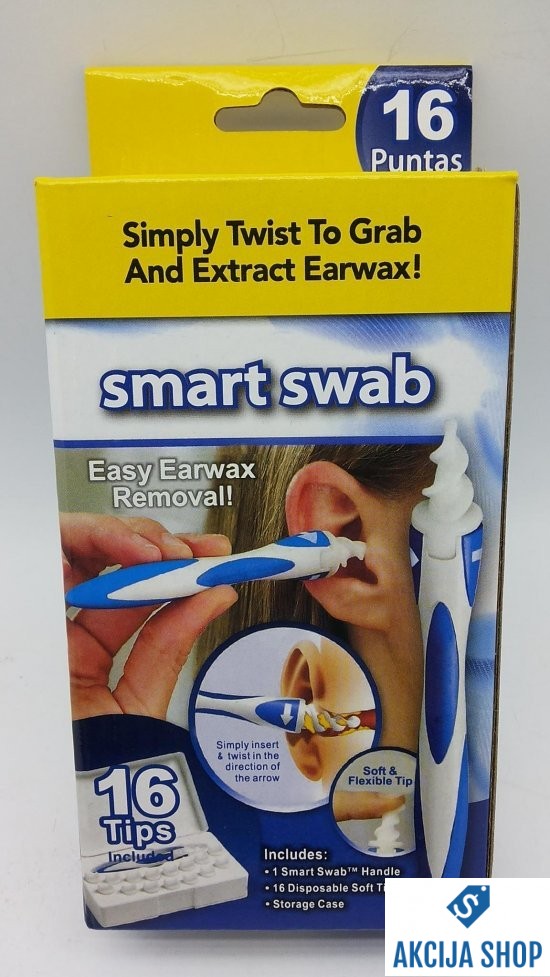Smart Swab odstranjivač voska iz Uha -Čišćenje uha/uveta