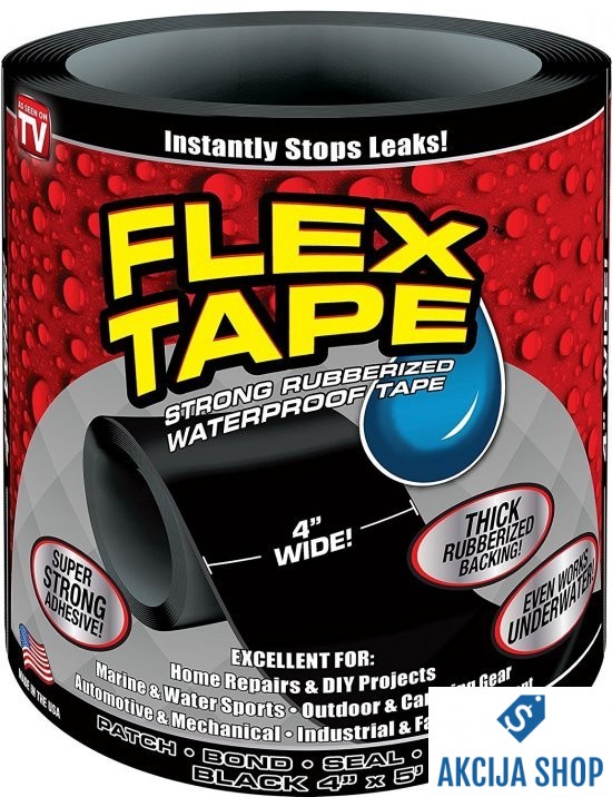 Flex Tape lepljiva gumirana traka -Zaptivna Traka leplji
