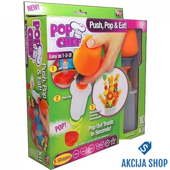 Pop Chef, Set Za Dekoraciju Hrane,