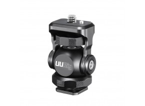 UURig R015 Monitor Bracket Mini Ballhead With Cold Shoe Mount