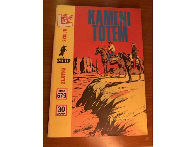 Zlatna serija 679 - KAMENI TOTEM - TEKS