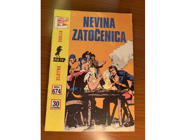 zlatna serija 674 - NEVINA ZATOČENICA - KOMANDANT MARK