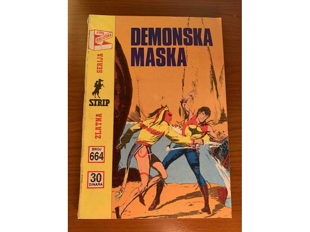 ZLATNA SERIJA 664 - DEMONSKA MASKA - zagor