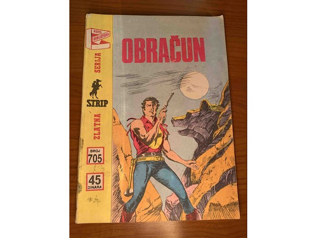 Zlatna serija 705 - Obračun - Zagor