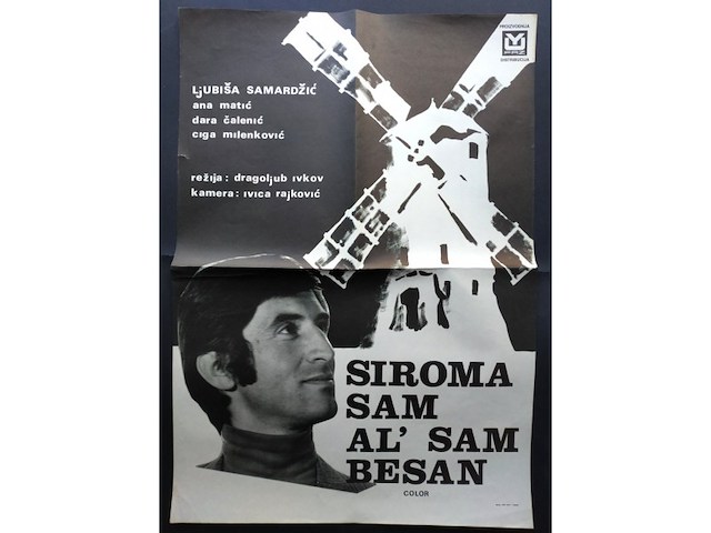 SIROMA SAM AL` SAM BESAN filmski plakat